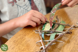Christmas Tree Weave - Nature Play WA