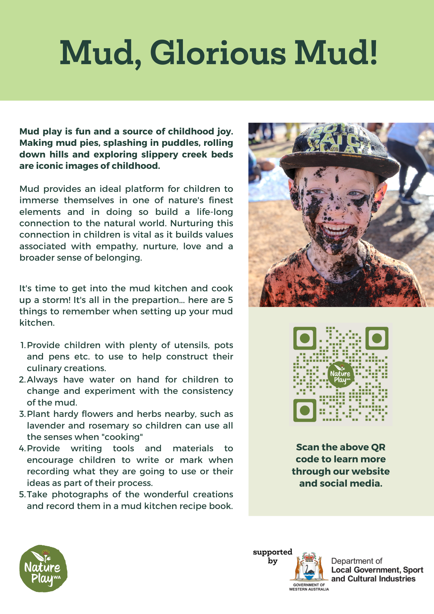 Mud Pies - Nature Play WA