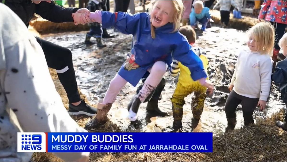 Muddy Buddies Event - well worth the laundry at the end - Nature Play WA